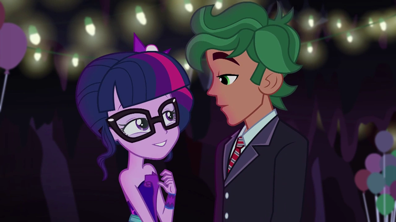 Image - Twilight and Timber inching closer EG4.png | My Little Pony ...