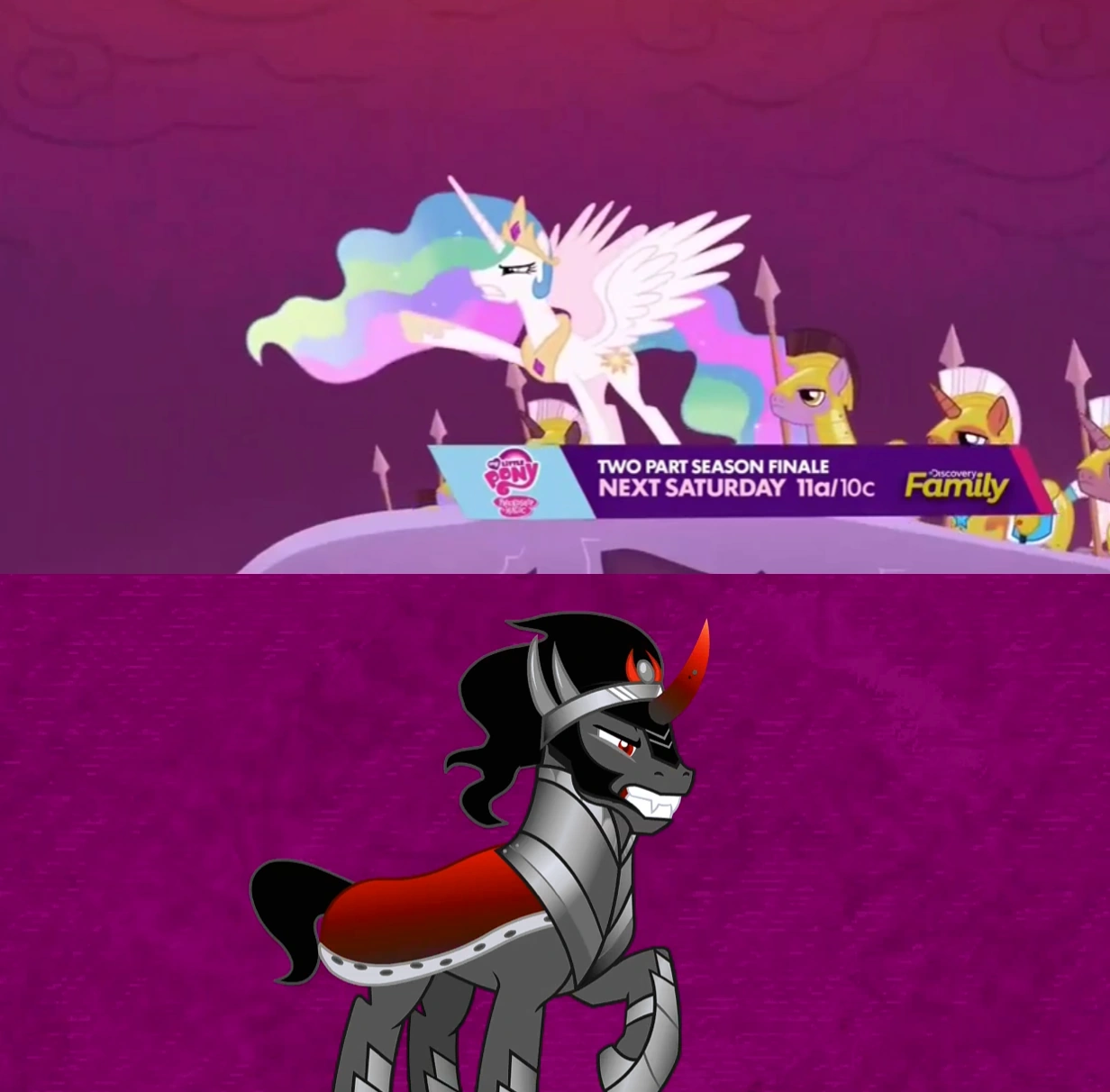 Image - FANMADE King Sombra in The Cutie Re-Mark.png | My Little Pony ...