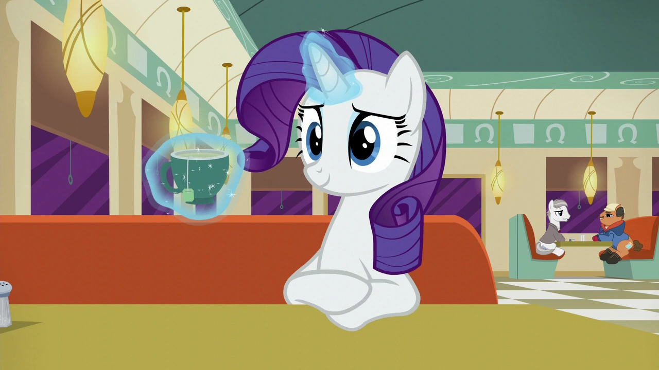 Image - Rarity pauses while levitating her drink S6E9.png | My Little ...