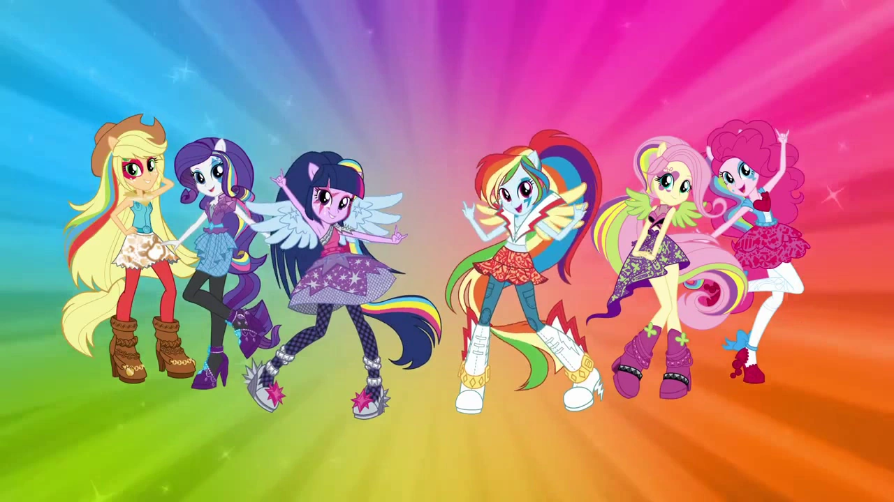 Image - Equestria Girls Rainbow Rocks promo art.png | My Little Pony ...