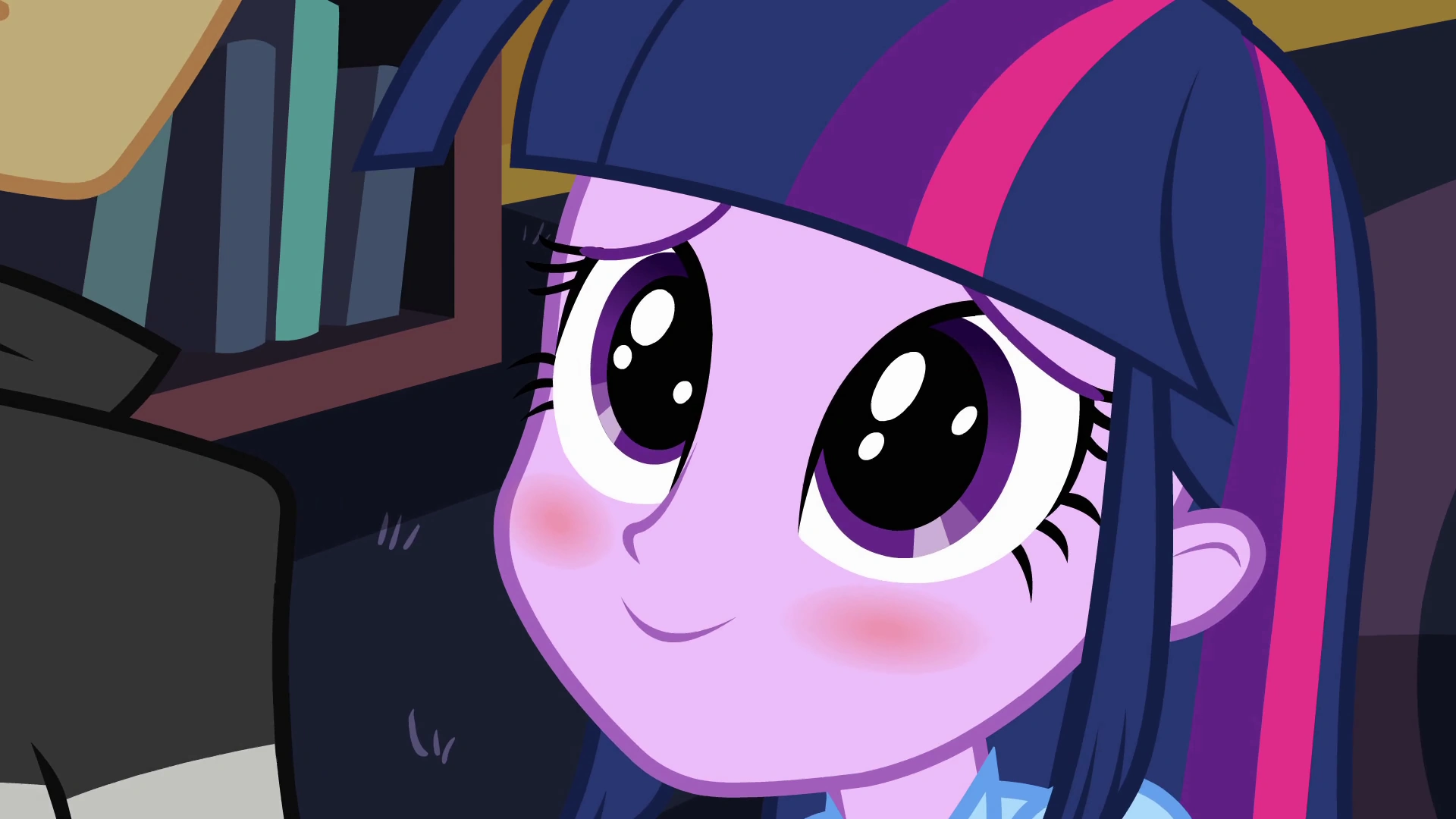 Image - Twilight blushing at Flash EG.png | My Little Pony Friendship ...
