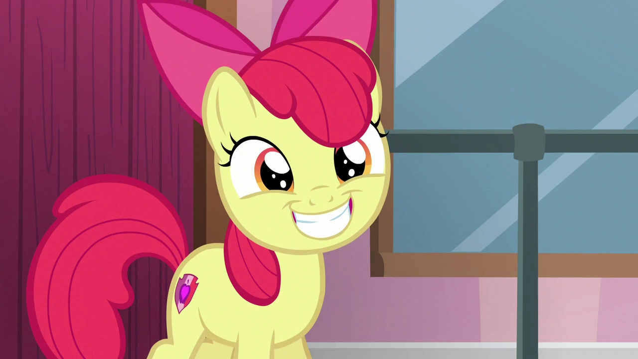 Image - Apple Bloom smiling wide S6E4.png | My Little Pony Friendship ...