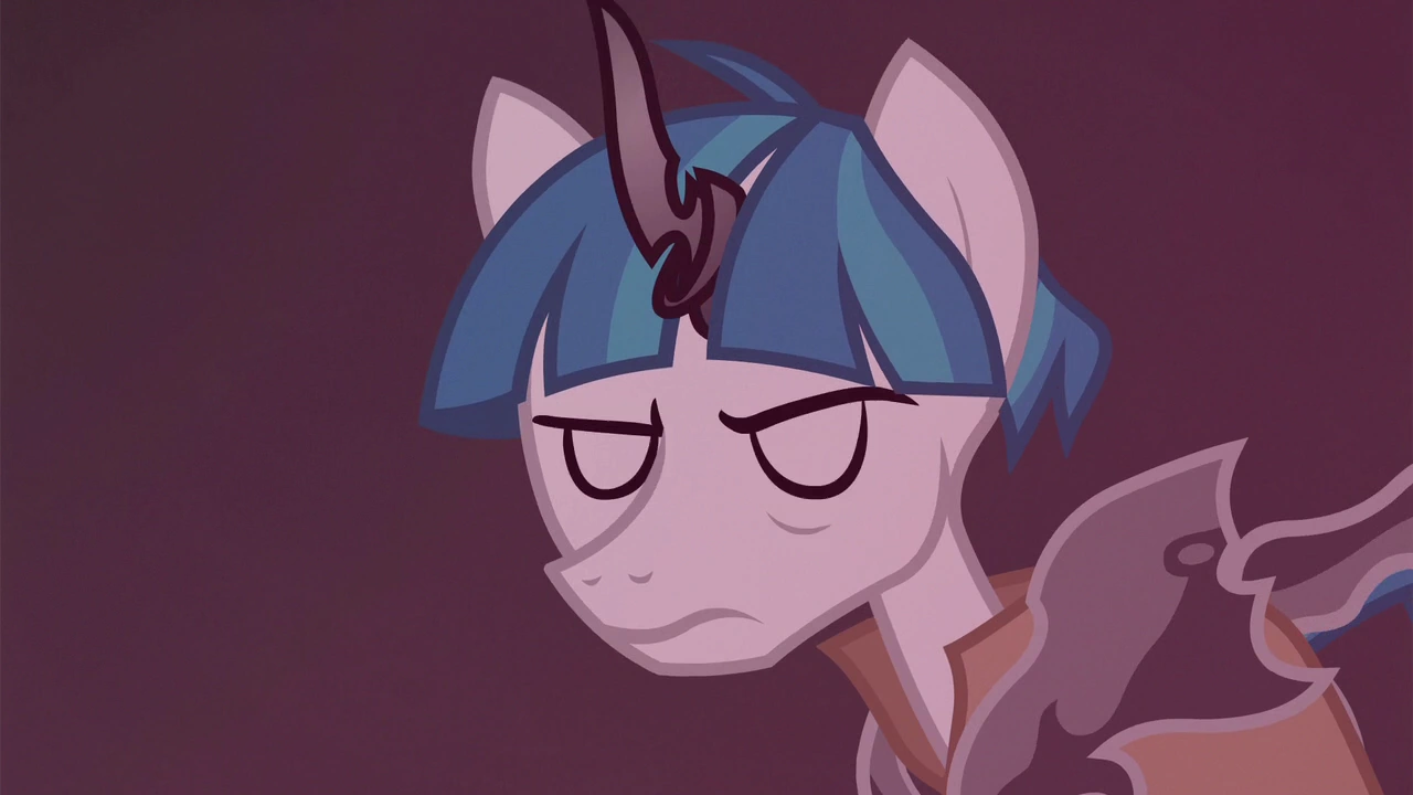 Image - Stygian contemplatively closes his eyes S7E26.png | My Little ...
