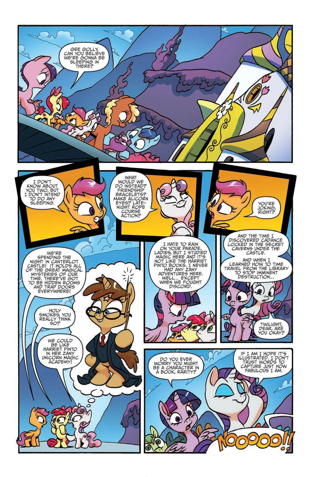 Image - Friends Forever issue 28 page 1.jpg | My Little Pony Friendship ...