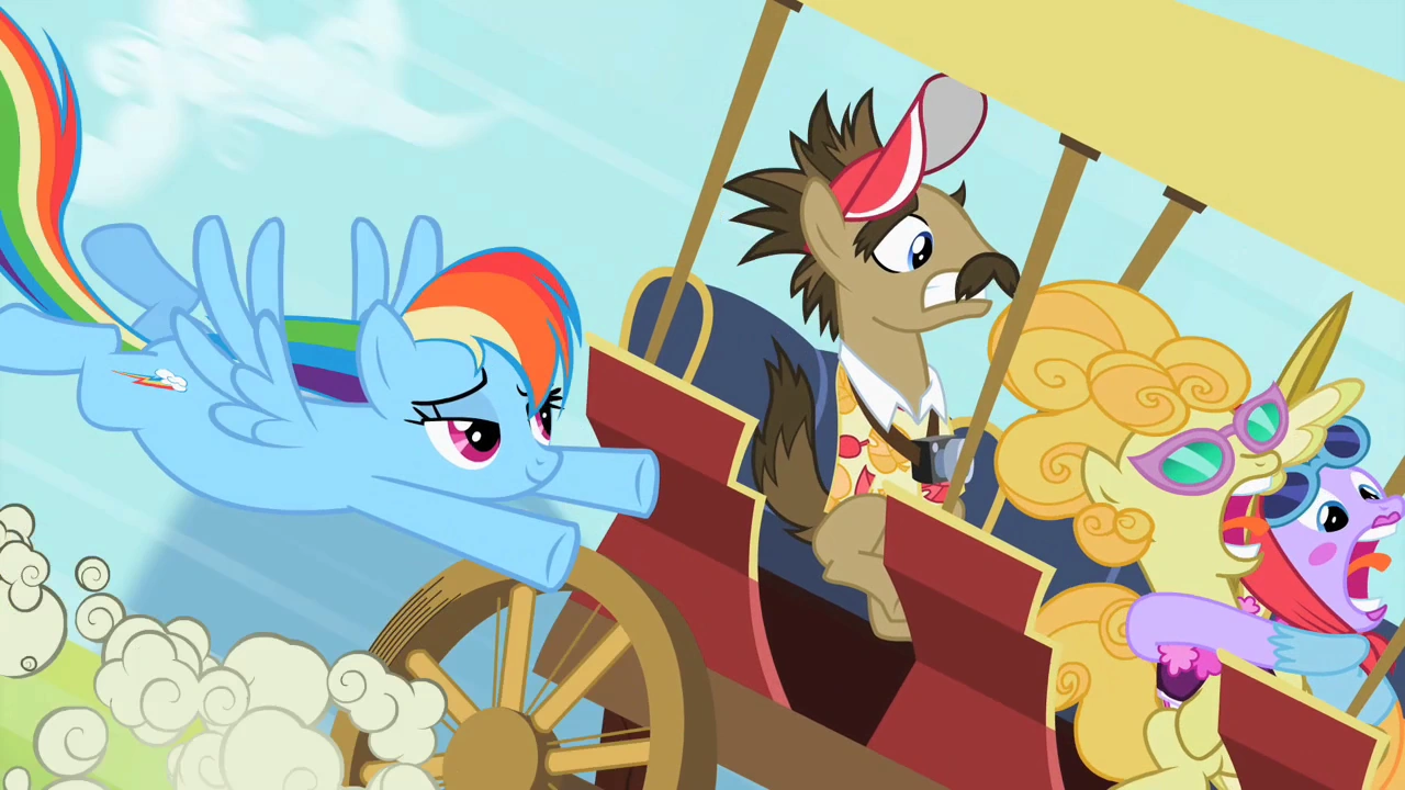Image - Rainbow Dash laid back S2E8.png | My Little Pony Friendship is ...