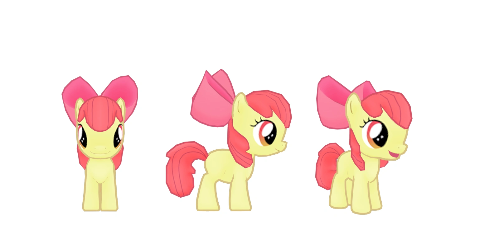 Image - My little pony mobile game Apple Bloom Model.png | My Little ...