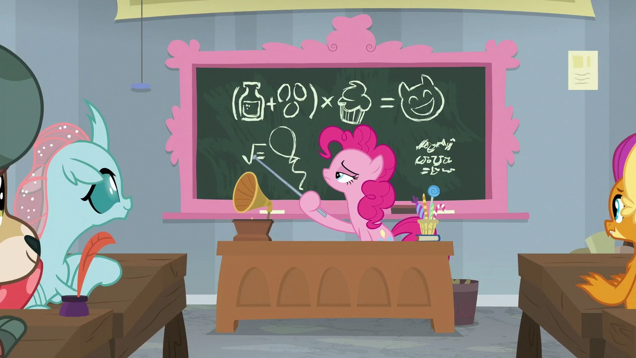Image - Pinkie Pie teaching party math S8E1.png | My Little Pony ...