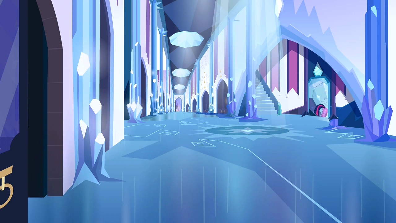Image - Crystal Castle Hallway S3E12.png | My Little Pony Friendship is ...