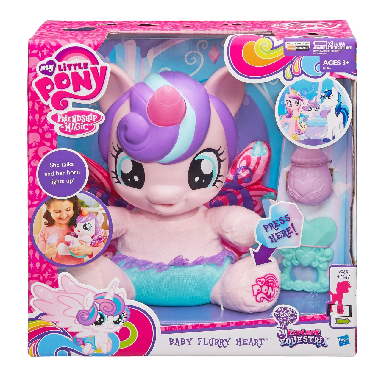 Image - Explore Equestria Baby Flurry Heart plush packaging.jpg | My ...