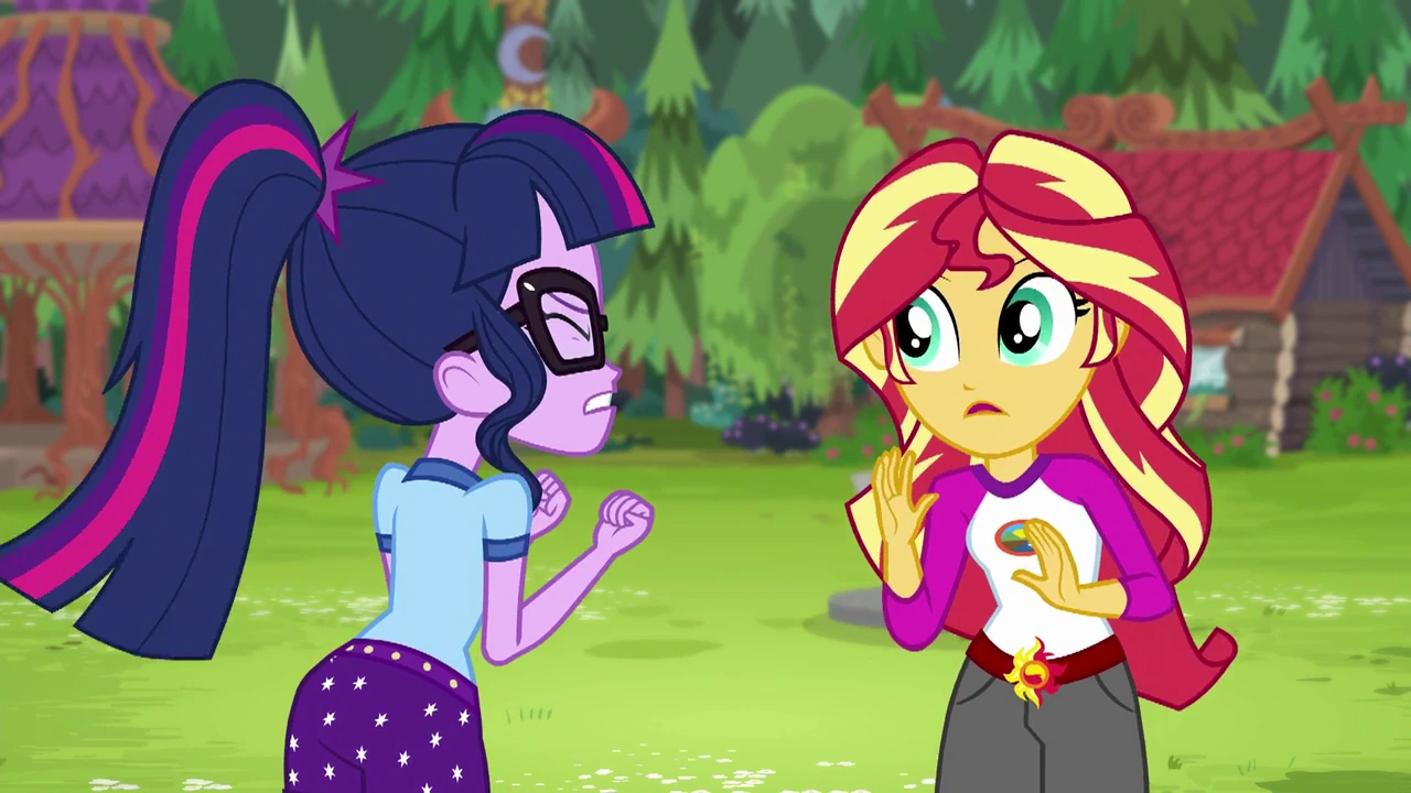 Image - Twilight Sparkle angrily turns to face Sunset EG4.png | My ...