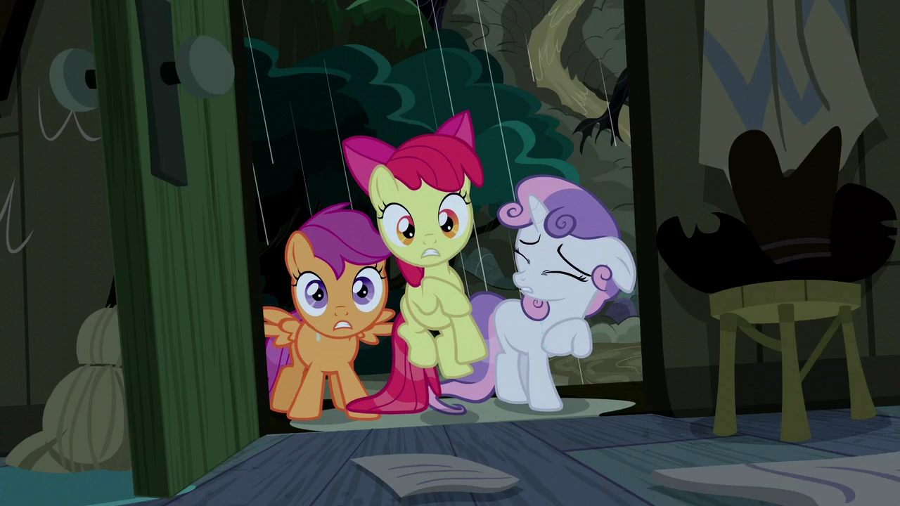 Image - CMC scared by lightning again S5E6.png | My Little Pony ...