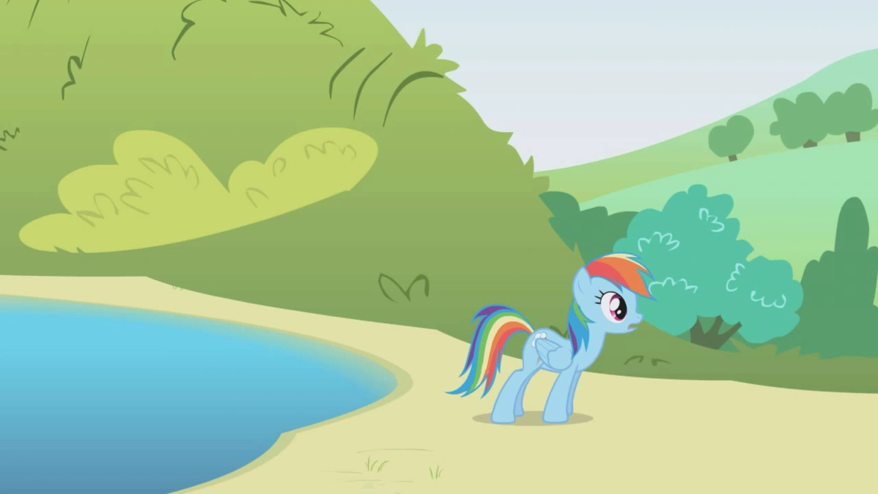 Image - Dash by the lake S1E5.png | My Little Pony Friendship is Magic ...
