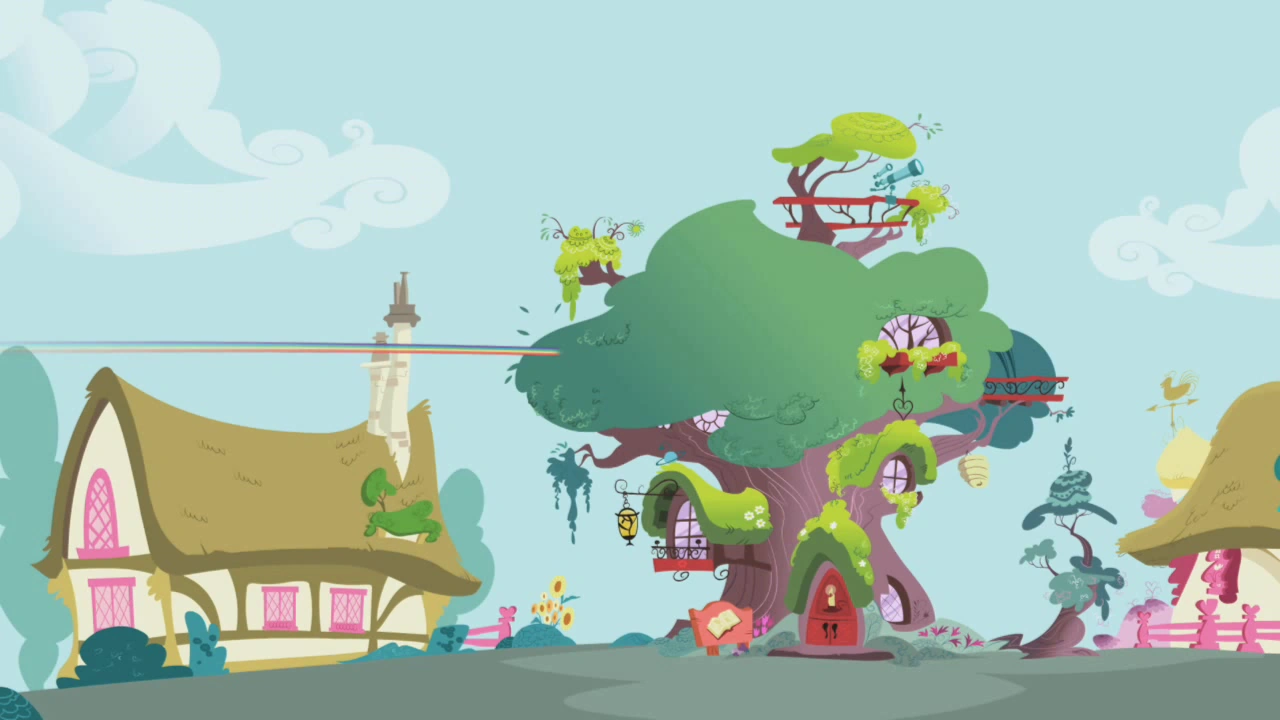 Image - Hide in the library tree S1E5.png | My Little Pony Friendship ...