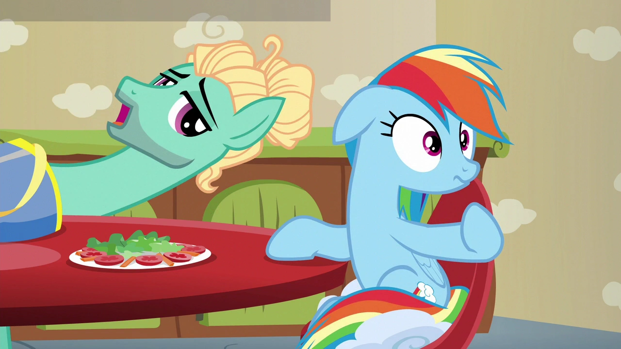 Image - Zephyr Breeze notices Rainbow Dash S6E11.png | My Little Pony ...