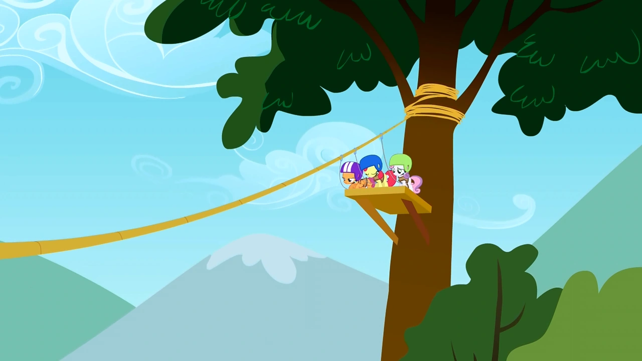 Image - CMC ready to zip-line S1E23.png | My Little Pony Friendship is ...