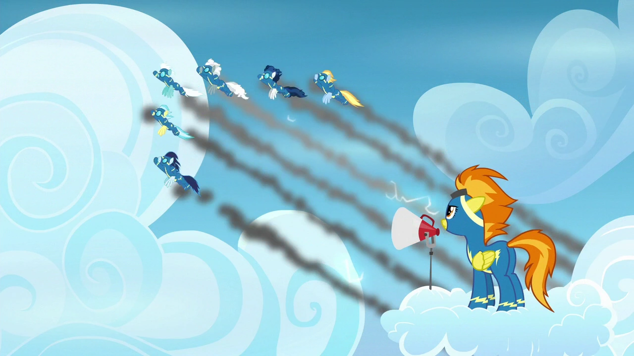 Image - Wonderbolts fly through the sky S6E7.png | My Little Pony ...