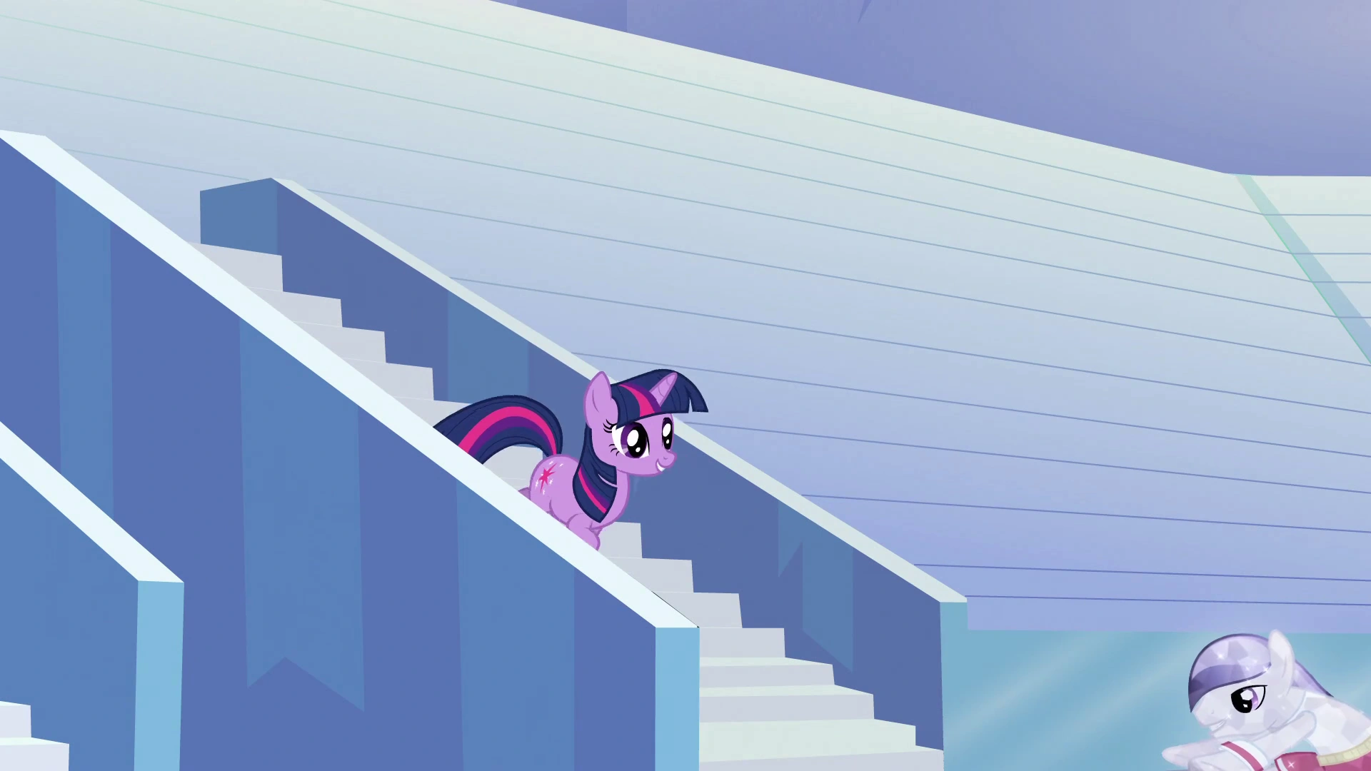 Image - Twilight walking down stairs S3E12.png | My Little Pony ...