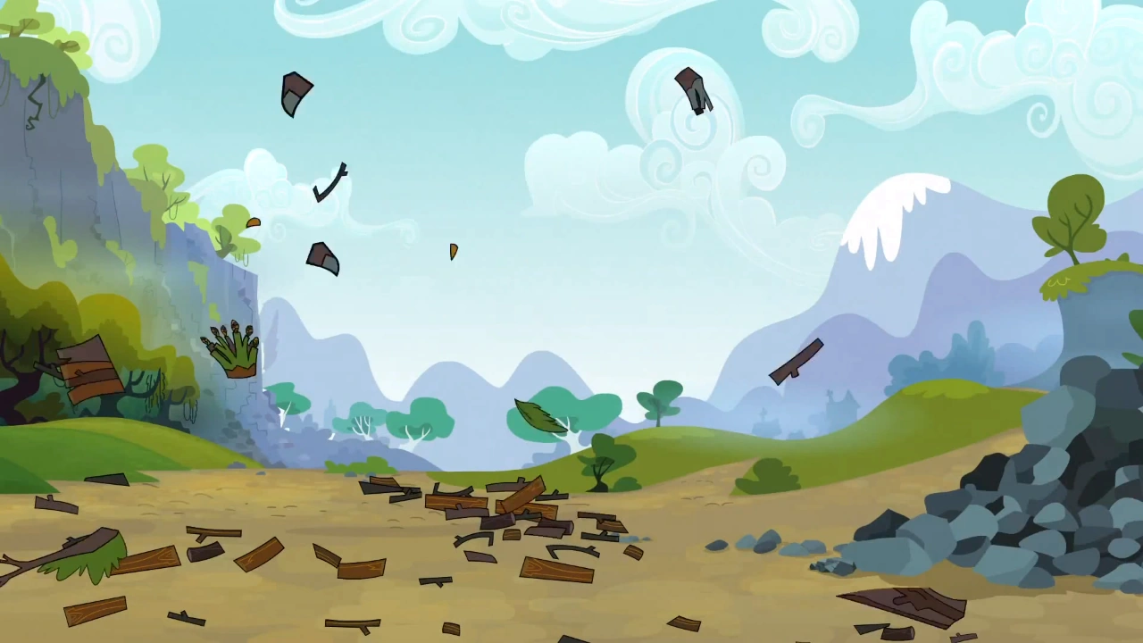 Image - King Timberwolf Explodes 3 S3E09.png | My Little Pony ...