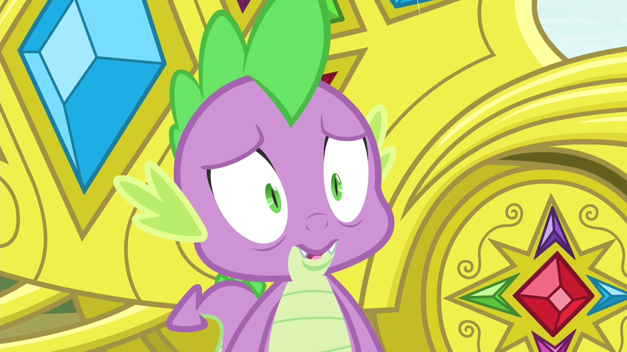 Image - Spike "I'm so scared" S4E23.png | My Little Pony Friendship is ...