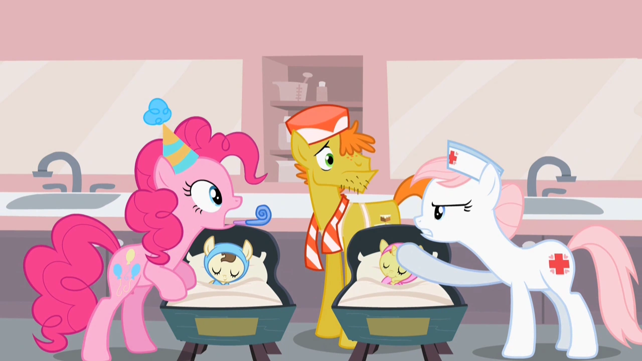 Image - Pinkie Pie & Nurse Redheart S2E13.png | My Little Pony ...