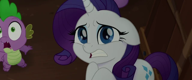 Image - Rarity frightened at the thought of being scarred MLPTM.png ...