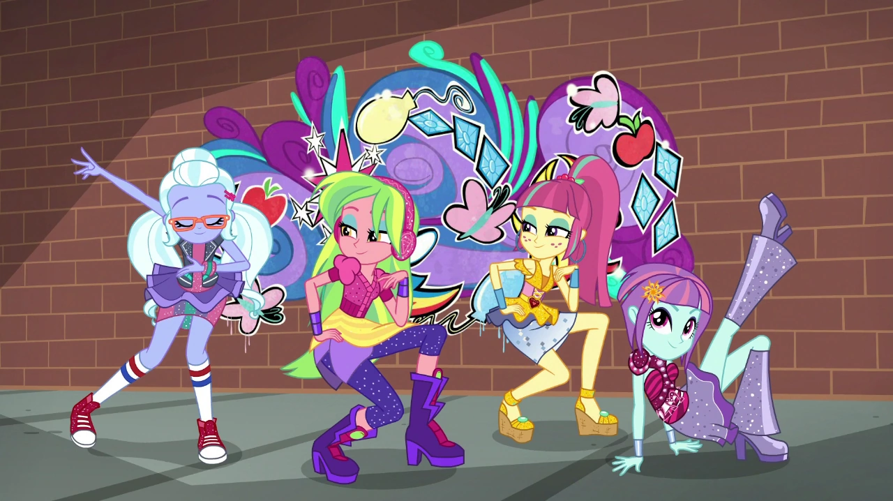 Image - Shadowbolts posing as a group EGS1.png | My Little Pony ...