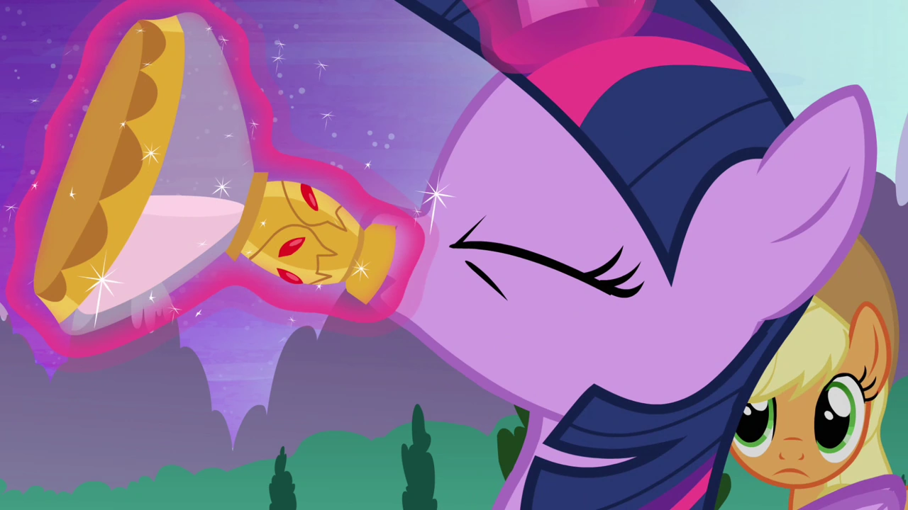 Image - Twilight drinks Zecora's potion S4E02.png | My Little Pony ...