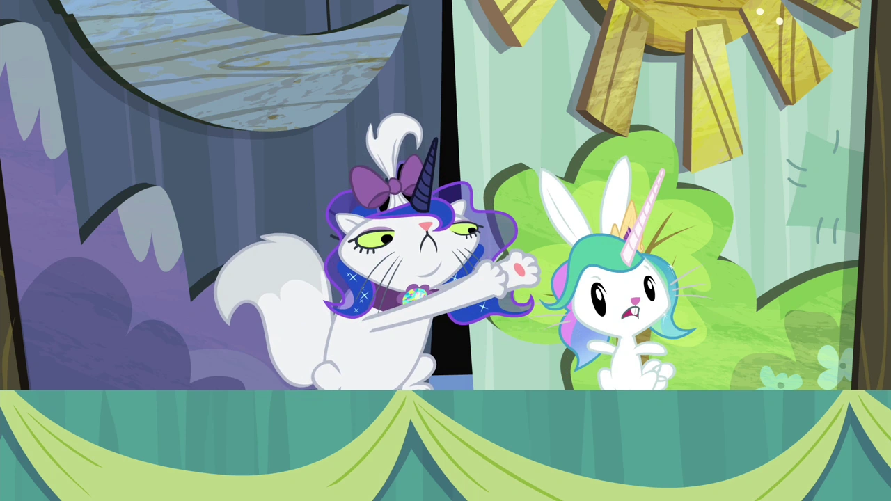 Image - Opal trying to attack Angel S4E21.png | My Little Pony ...