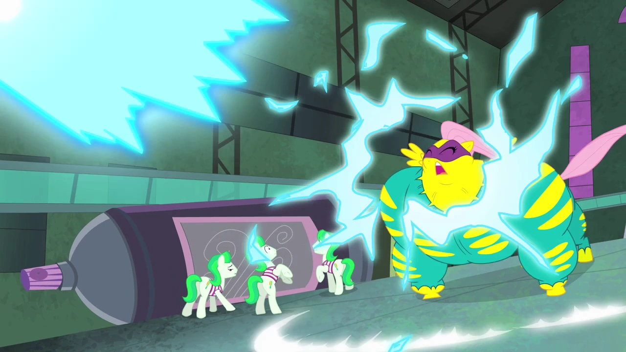 Image - Saddle Rager unaffected by blast S4E06.png | My Little Pony ...