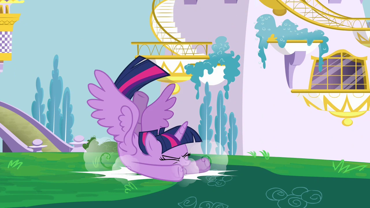 Image - Twilight crashing into ground S4E01.png | My Little Pony ...