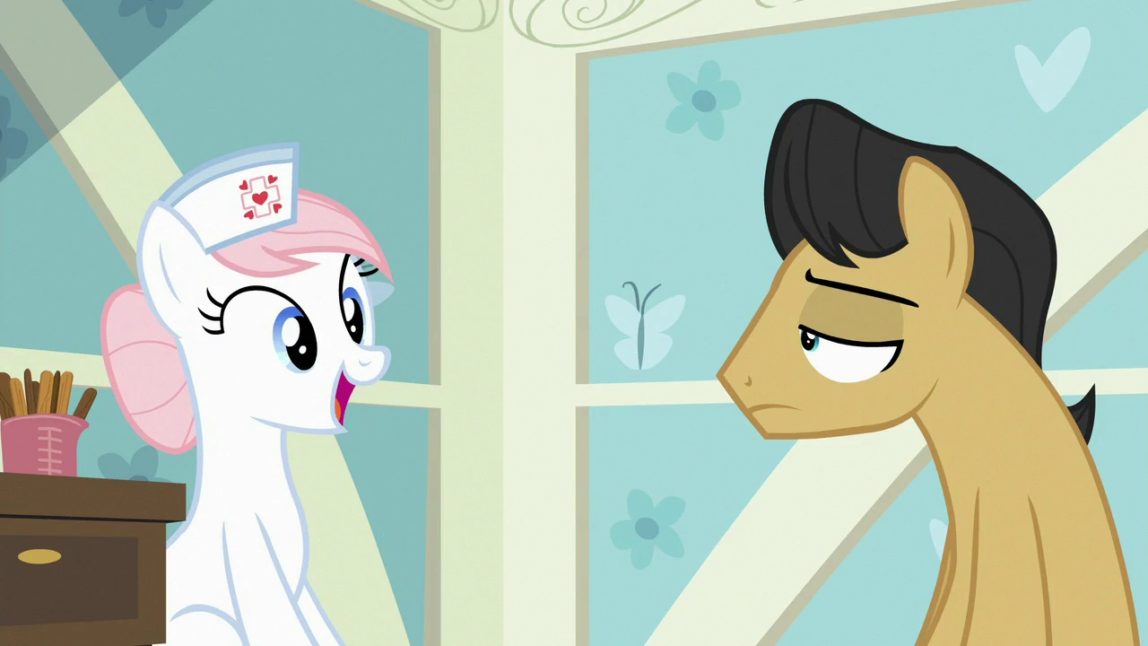 Image - Nurse Redheart nursing Cherry Fizzy S7E3.png | My Little Pony ...