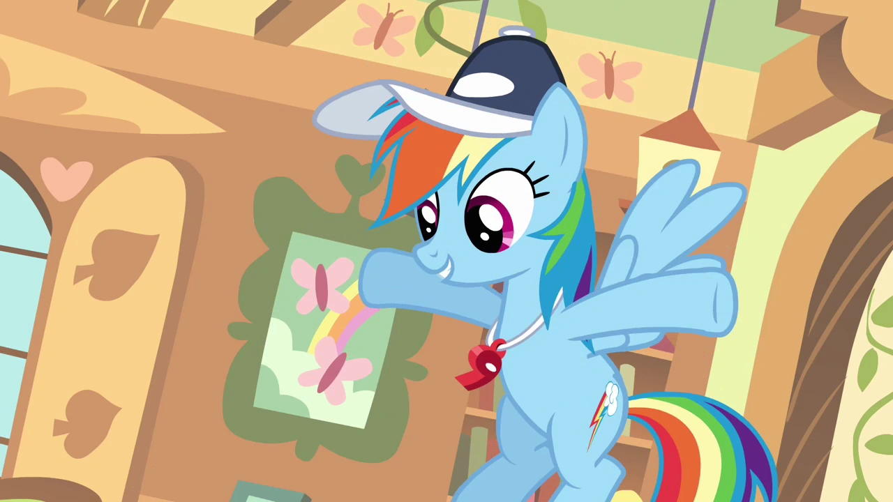 Image - Rainbow Dash before hit S2E22.png | My Little Pony Friendship ...