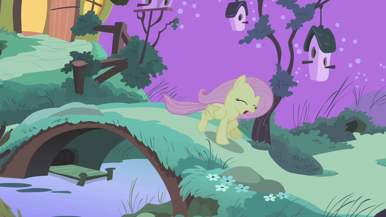 Image - Fluttershy running away crying S4E14.png | My Little Pony ...
