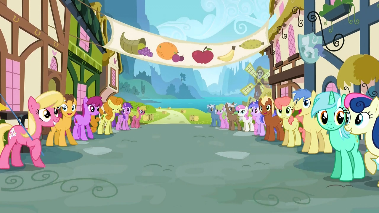 Image - First crowd S3E04.png | My Little Pony Friendship is Magic Wiki ...