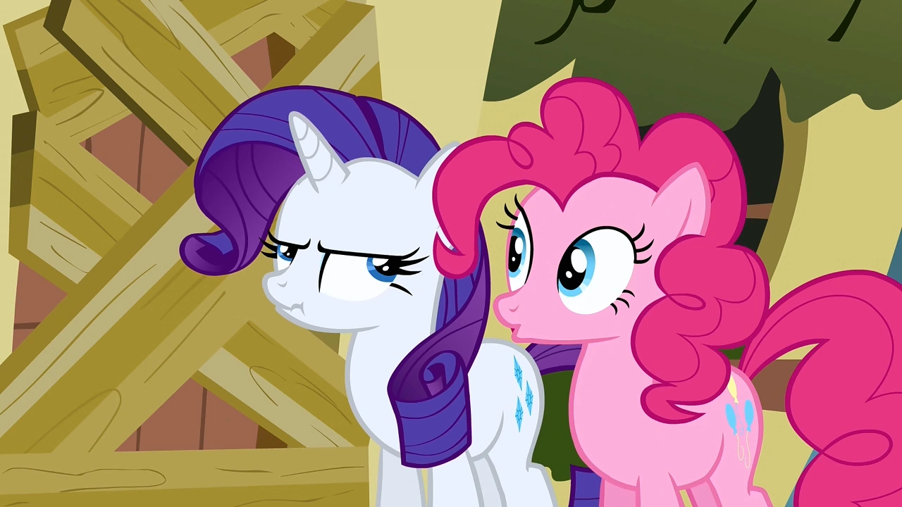 Rarity Angry Face