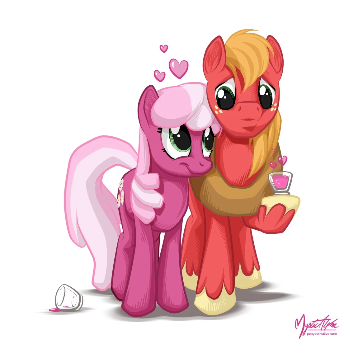 Imagen - Cheerilee-big-macintosh.jpg | My Little Pony: La Magia de la ...