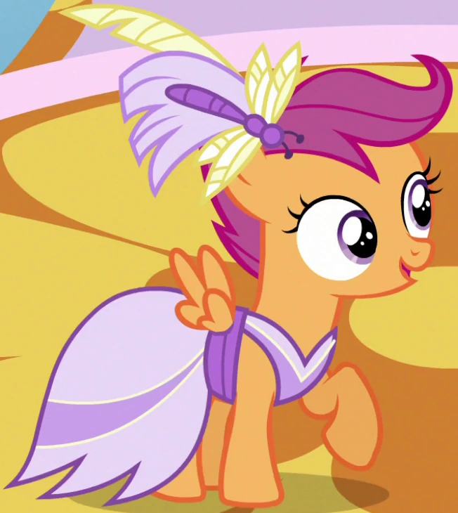 Image - Scootaloo Gala outfit ID S5E7.png | My Little Pony Friendship ...