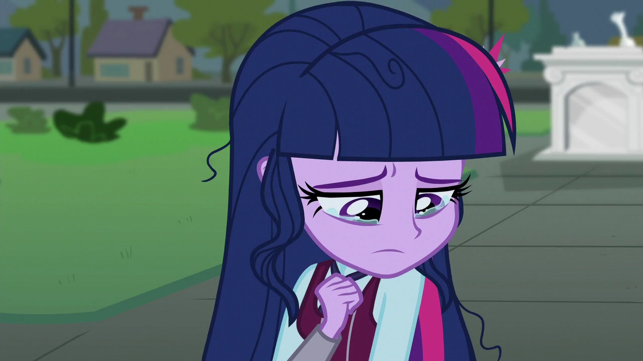 Imagem - Sci-Twi looking down and crying EG3.png | My Little Pony A ...
