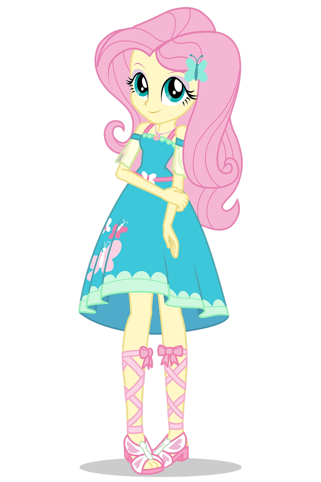 Image - Equestria Girls Digital Series Fluttershy official artwork.png ...