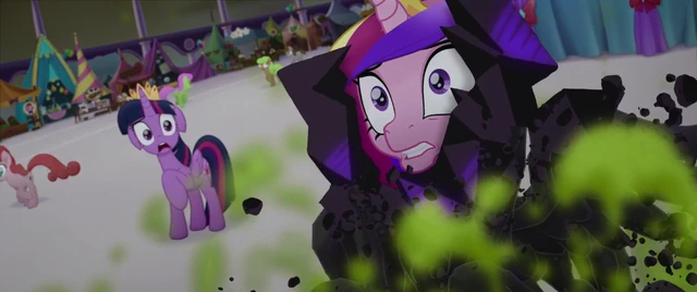 Image - Twilight witnessing Cadance's petrification MLPTM.png | My ...