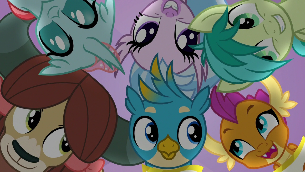 #1805939 - safe, screencap, gallus, ocellus, sandbar, silverstream ...