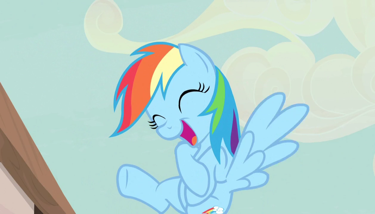 Image - Rainbow Dash laughing in mockery S5E1.png | My Little Pony ...