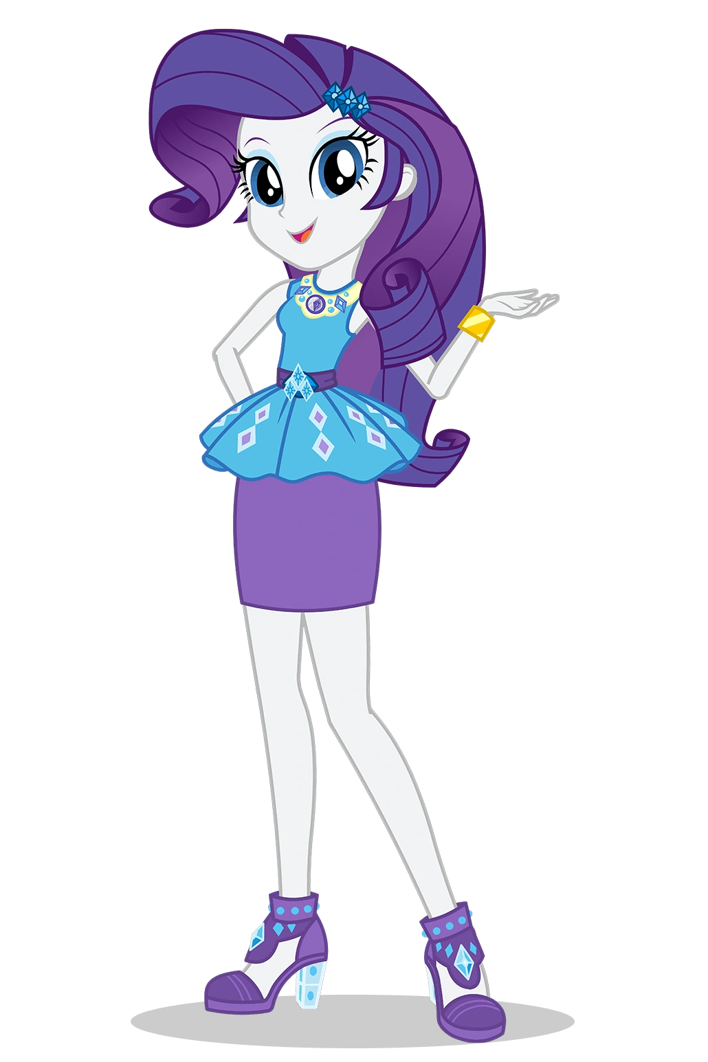 Image - Equestria Girls Digital Series Rarity official artwork.png | My Little Pony Friendship ...