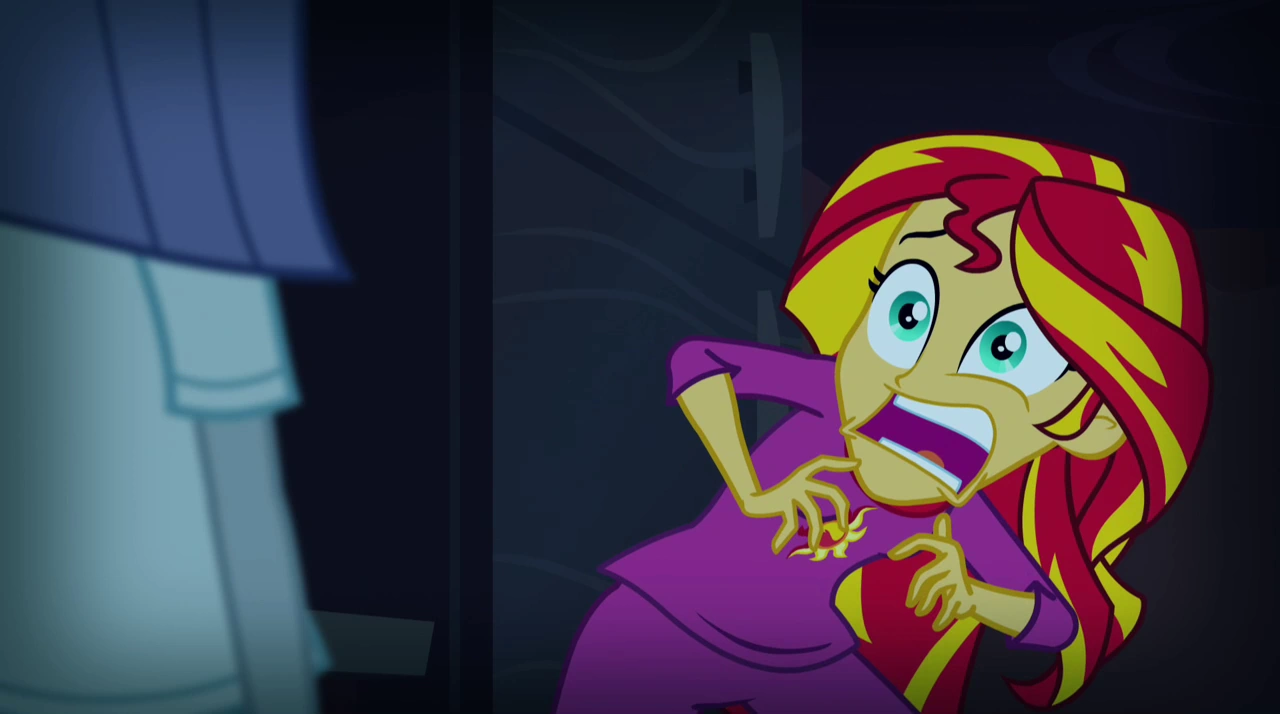 Image - Sunset Shimmer surprised by Maud EG2.png | My Little Pony ...