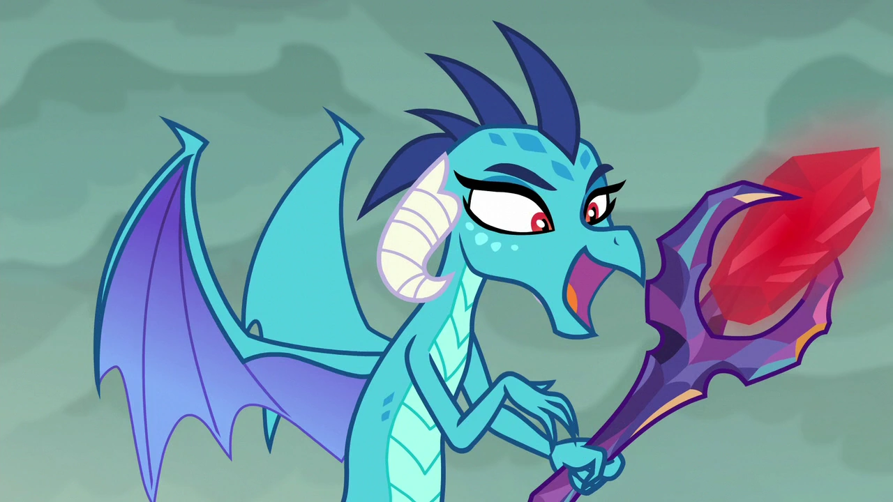 Image - Princess Ember "just kidding!" S6E5.png | My Little Pony ...