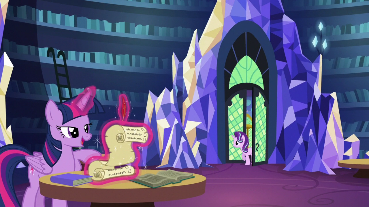 Image - Starlight enters the castle library S6E1.png | My Little Pony ...