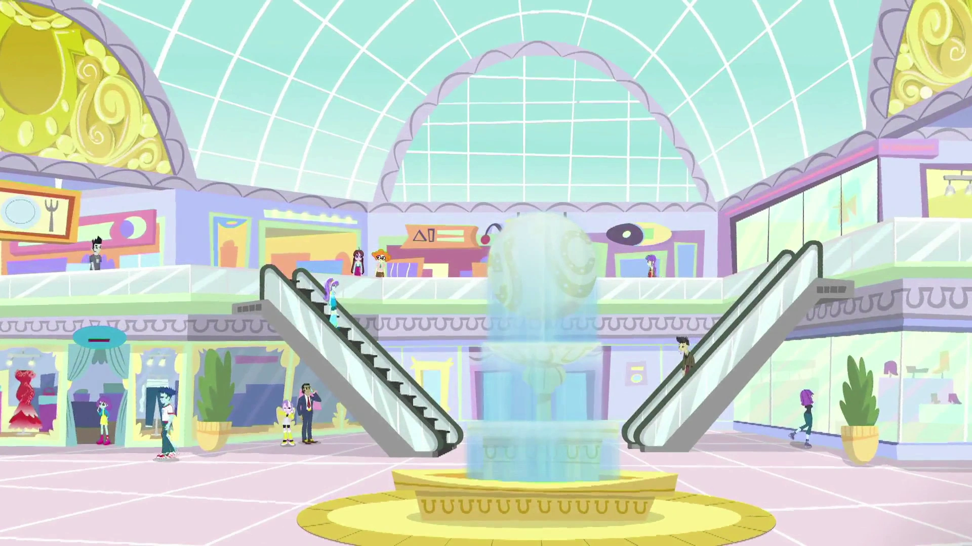 Image - Canterlot Mall interior EGS3.png | My Little Pony Friendship is ...