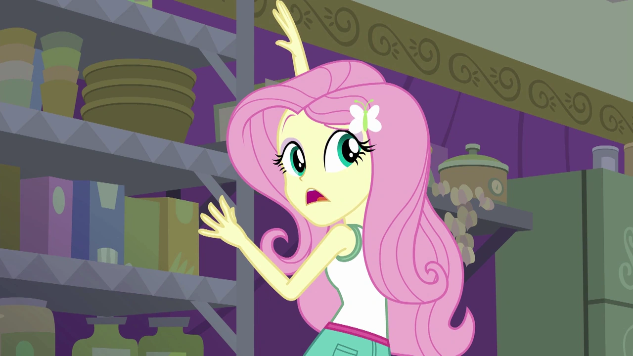 Scared Fluttershy Frithing