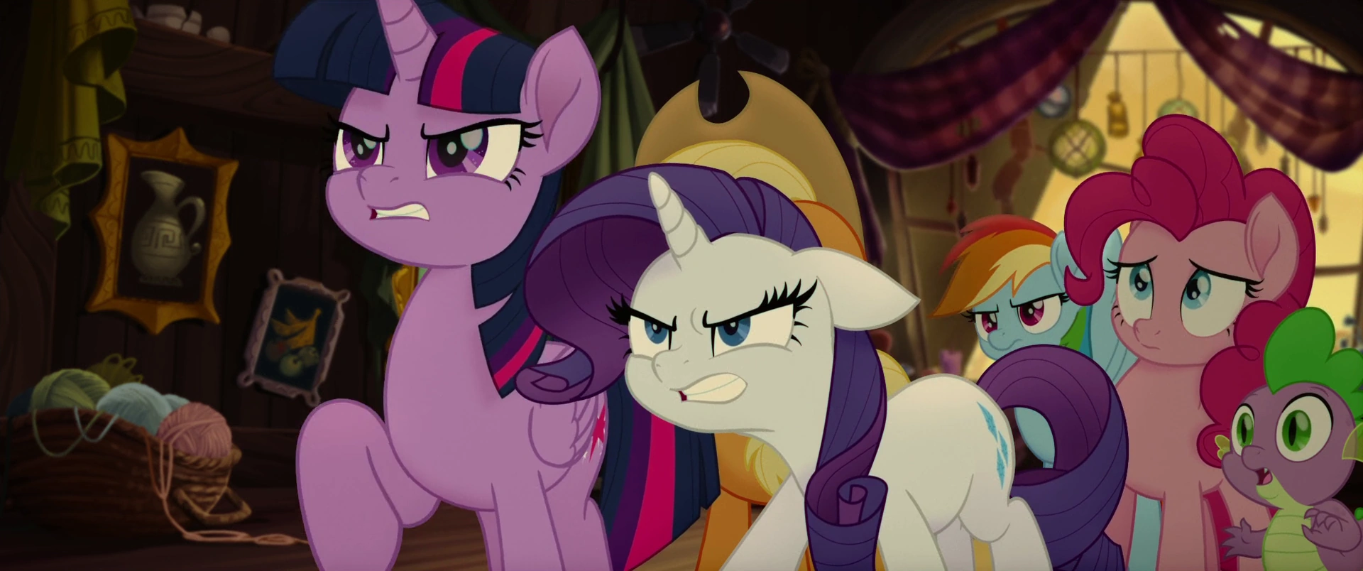 Image - Twilight and Rarity angry at Capper MLPTM.png | My Little Pony ...