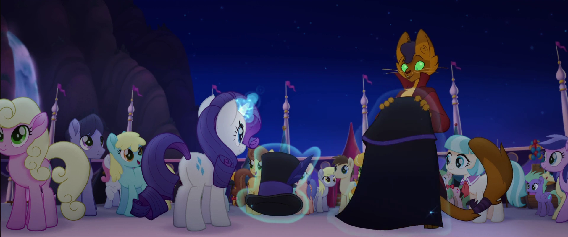 Image - Rarity giving Capper a new cloak MLPTM.png | My Little Pony ...